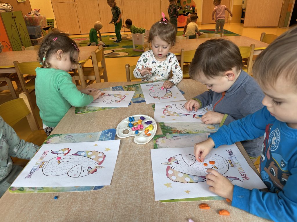 Realizacja międzynarodowego projektu „Kolorowe uczucia Gucia” w grupie ...